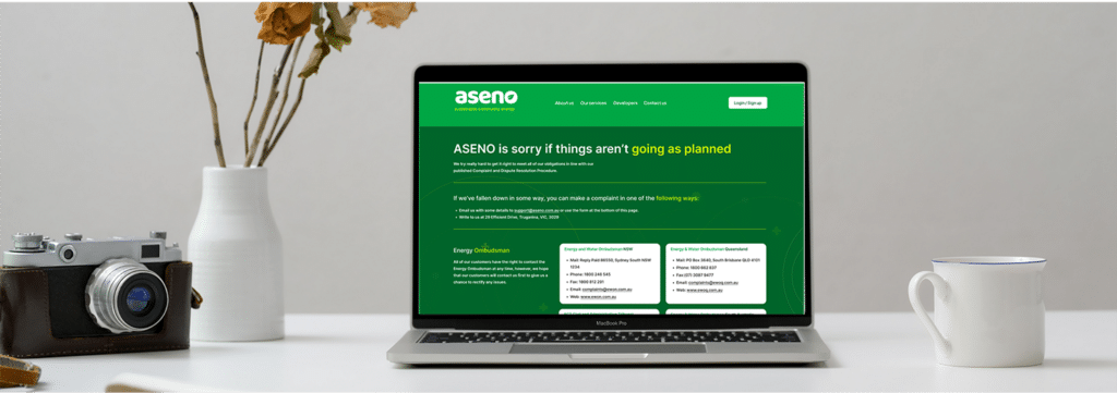 Aseno's Website: Elevating User Experience and Functionality