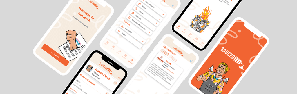 Saucedit - Mobile App Development for HR and WHS